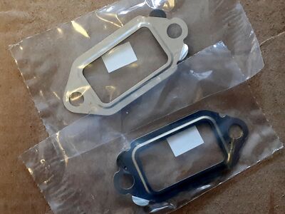TWO Genuine GM EGR Valve Gasket 6.6 V8 Diesel Chevy GMC 12635466 10-16 ...