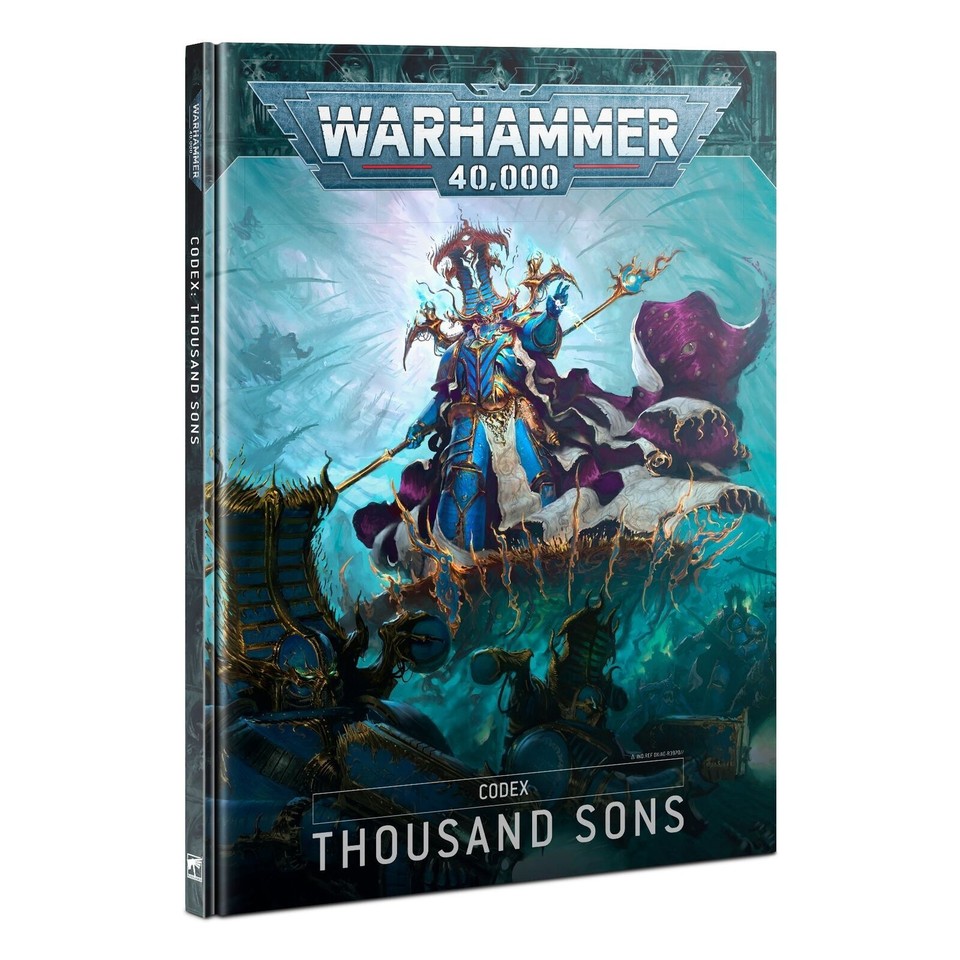 Games Workshop Warhammer 40K Thousand Sons 9th Edition Codex (new ...