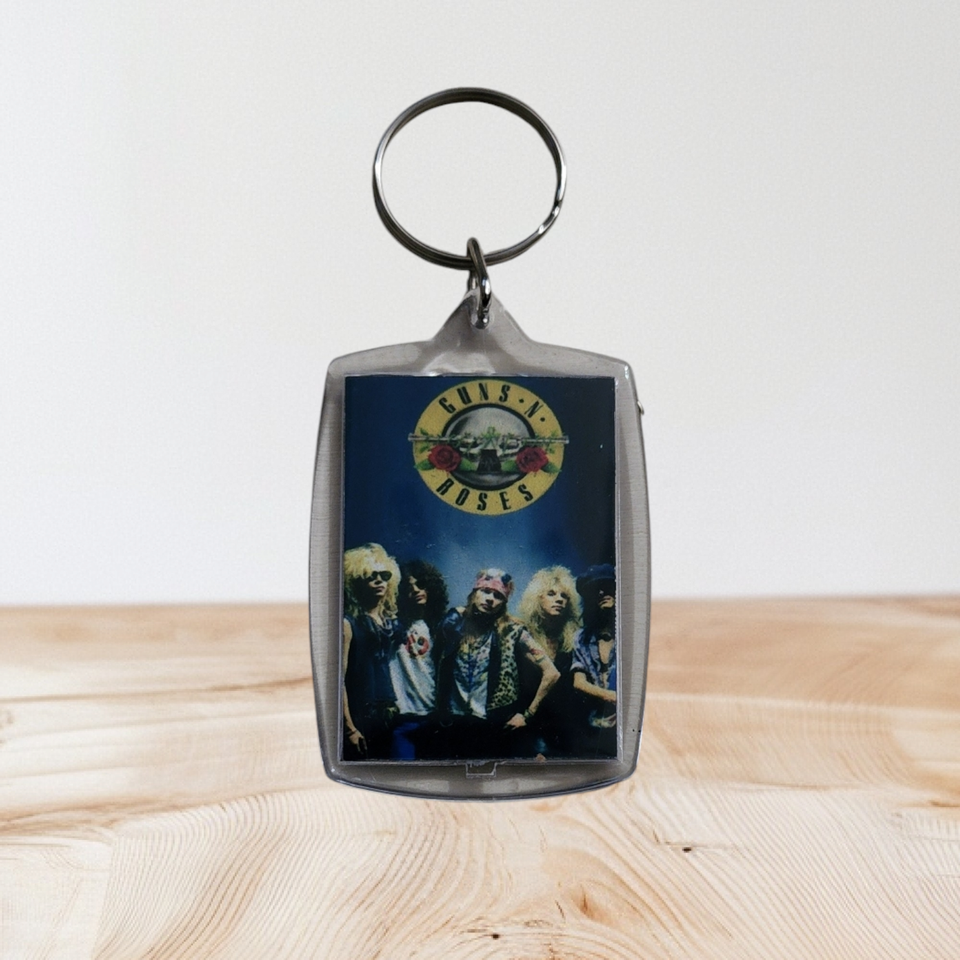 Concert and Album cover Poster keychains with 2 metal prints and free ...