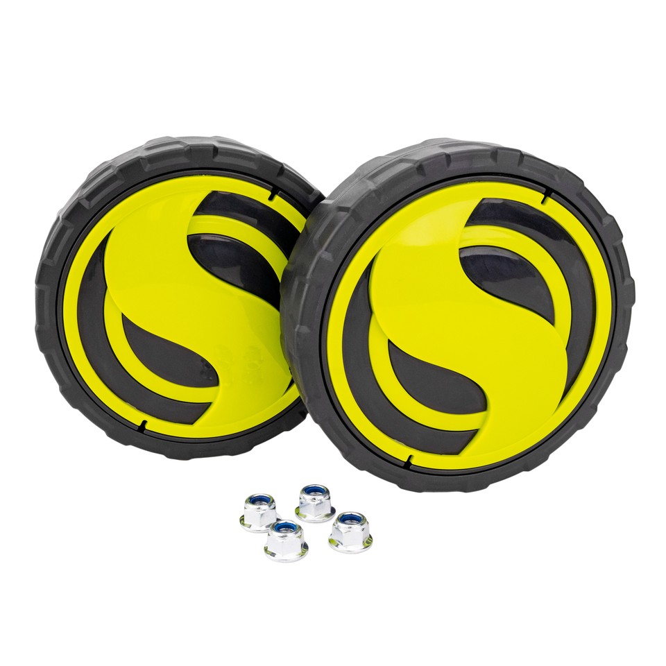 Sun Joe Replacement Front Wheel Kit for Sun Joe 24V-X2-17LM Cordless ...