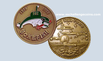 USS Bonefish SS 582 Diesel Boats Forever Submarine Coin | eBay
