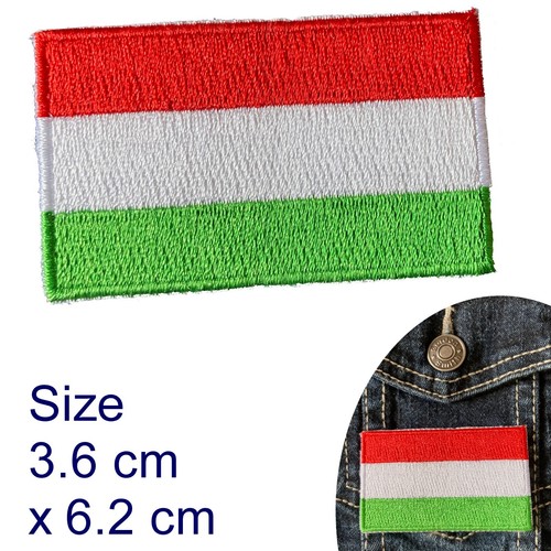 Hungary flag iron on Hungarian flags Magyarország zászlaja iron-on patches | eBay Australia
