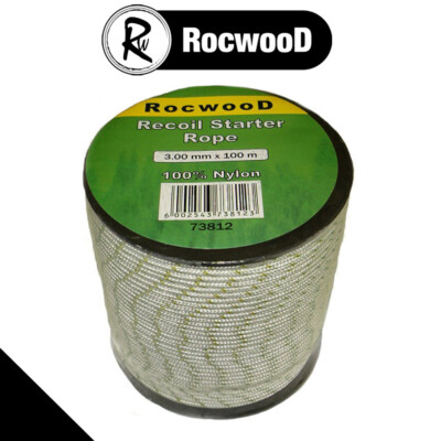 3mm x 100 Metres Starter, Recoil Pull Cord, Rope | eBay UK