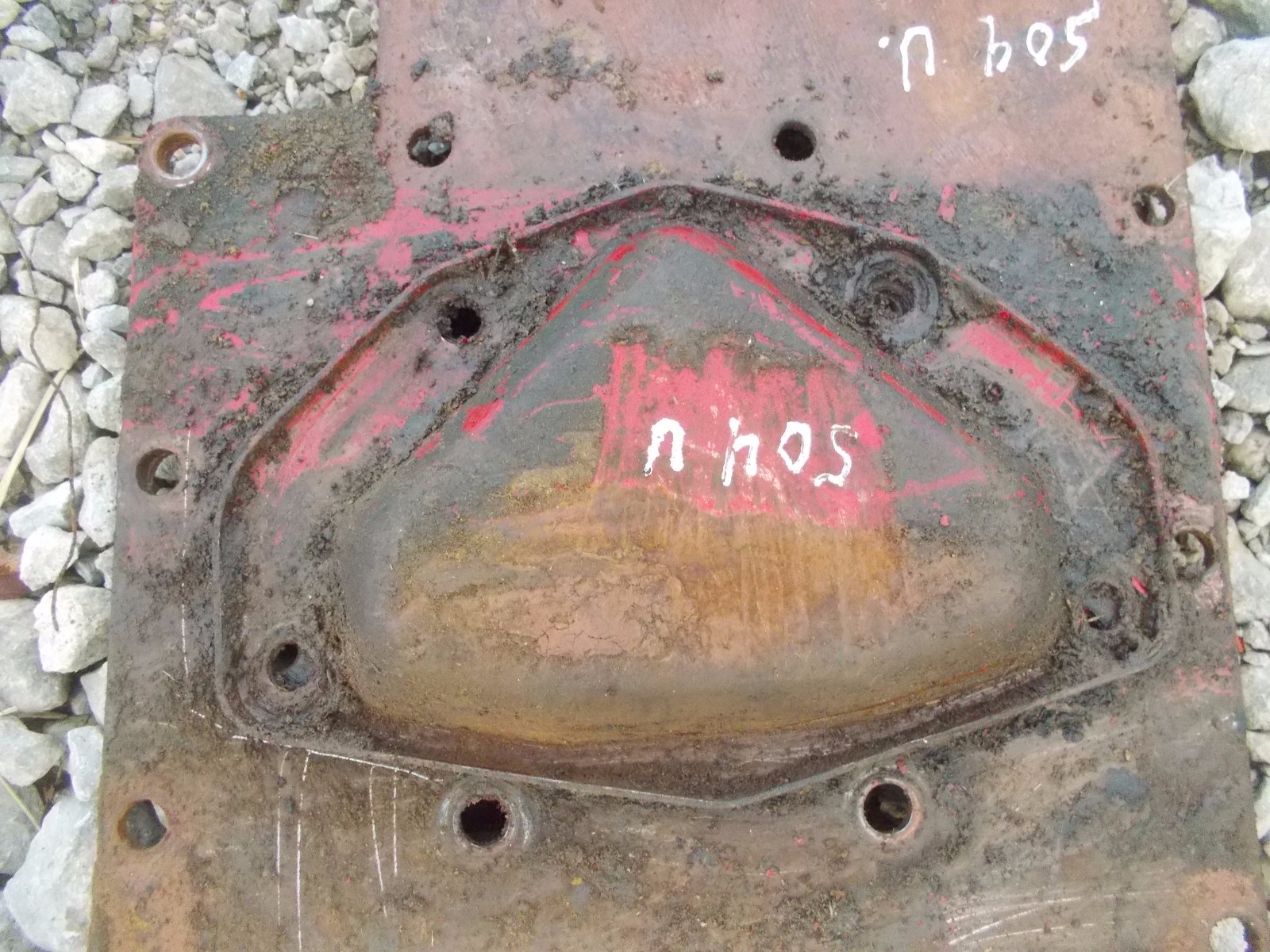 Farmall IH 504 utility Tractor TA Torque Amplifier top cover plate ...