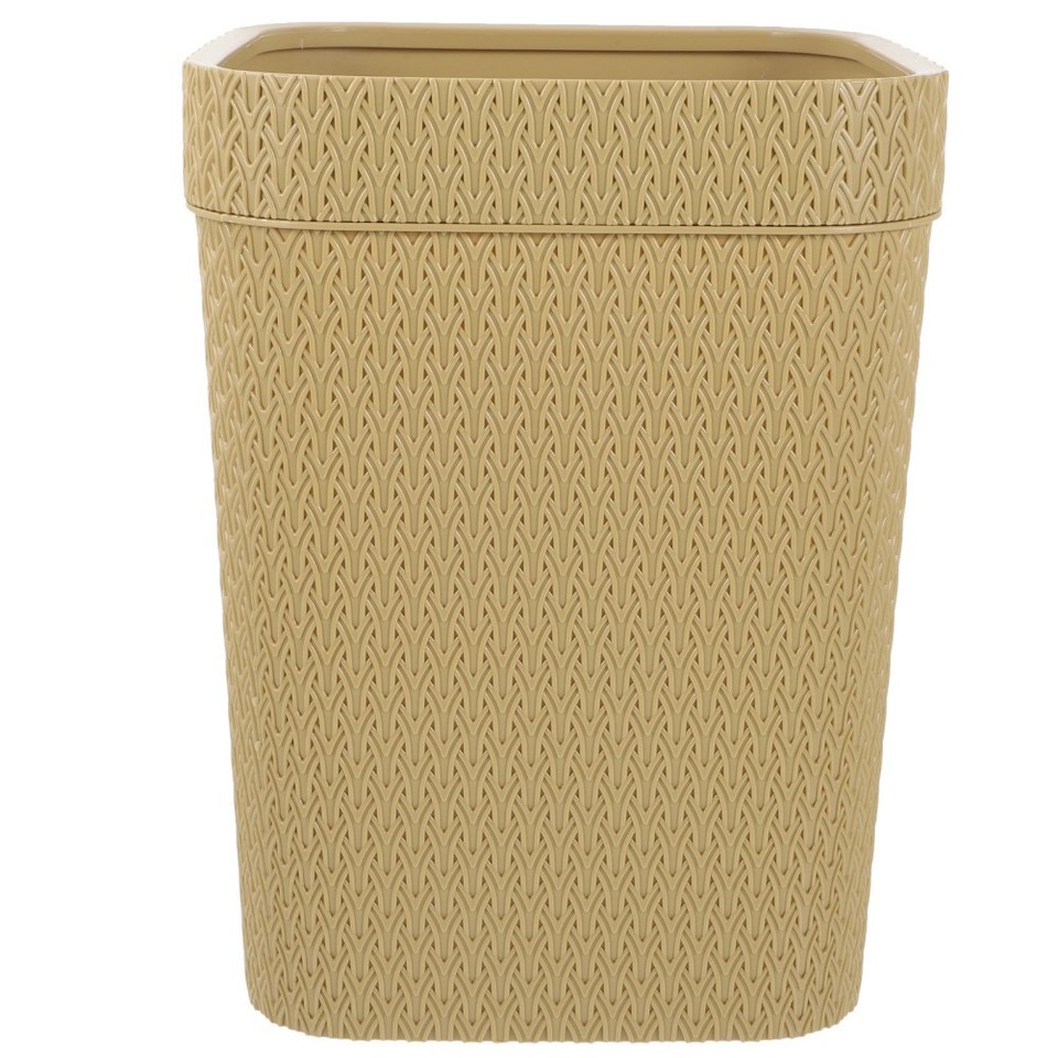 Office Trash Can Paper Waste Container Decorative Kitchen Basket | eBay ...