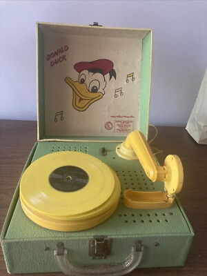 Donald Duck Record Player | eBay