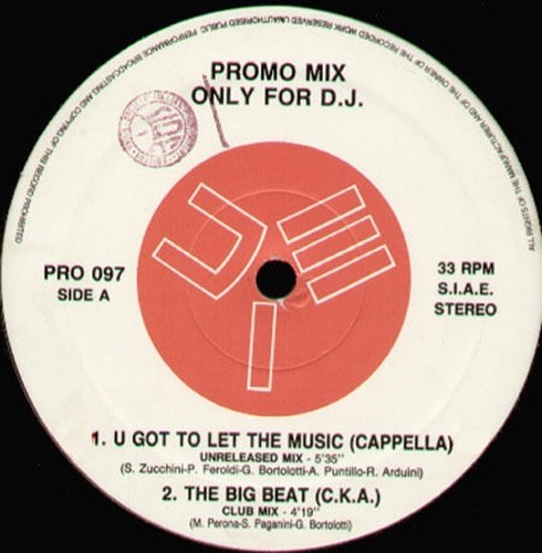 VARIOUS (CAPPELLA / C. K.A M.P - Promo Mix 97 - Media - 1993 Italy ...