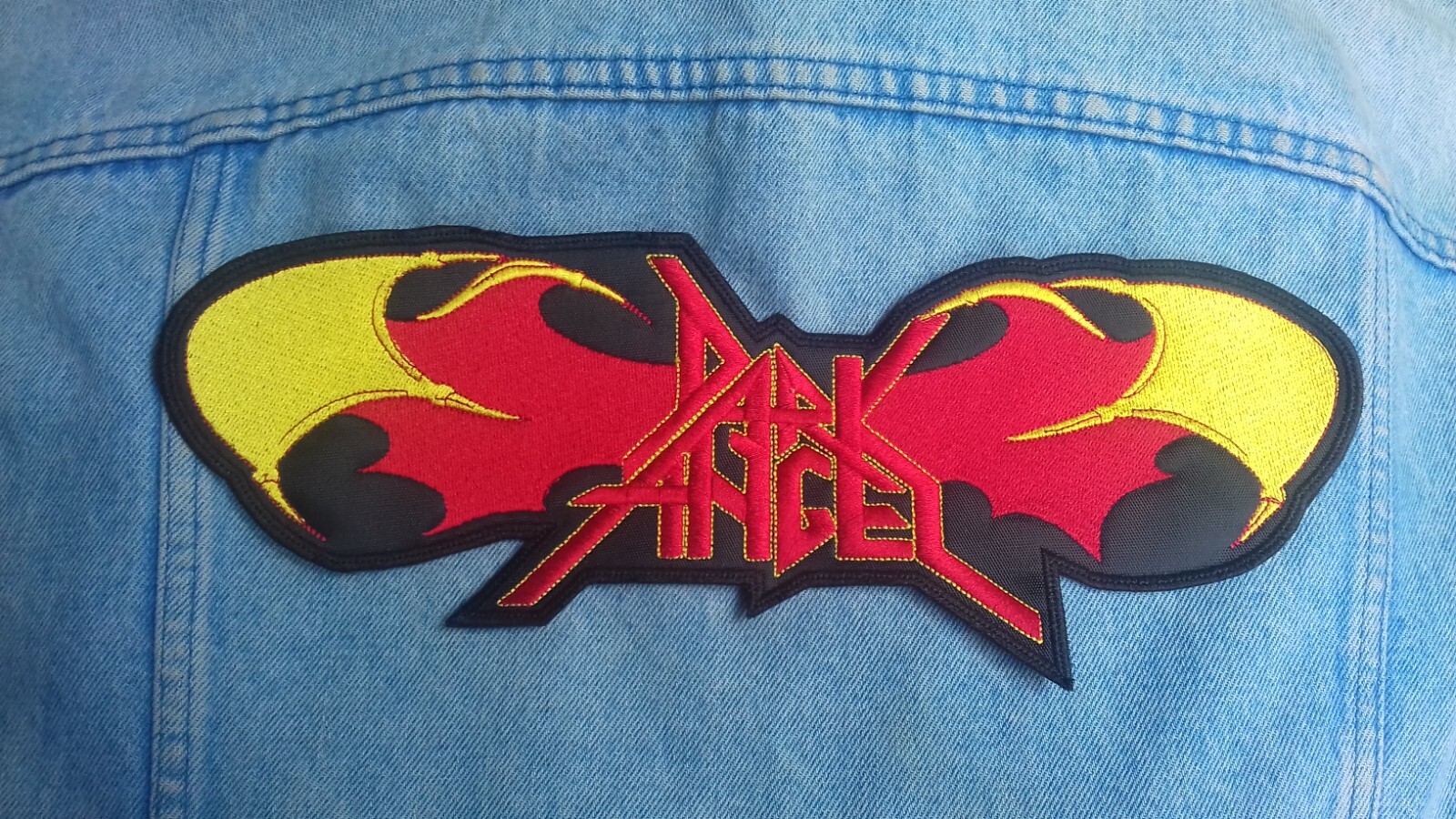 Possessed Rigor Mortis Morbid Saint embroidered logo back patch thrash ...