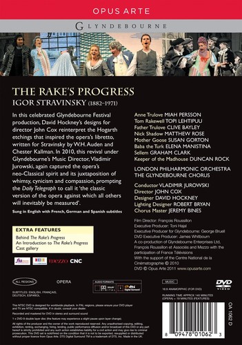 Strawinsky: The Rake's Progress (DVD) 809478010623 | eBay