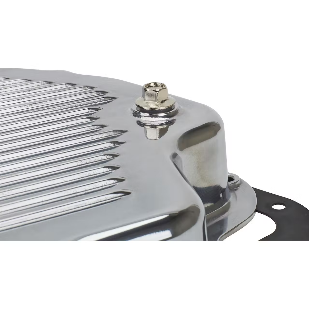 SHALLOW Polished Finned Aluminum TH-400 TH400 Turbo 400 Transmission ...