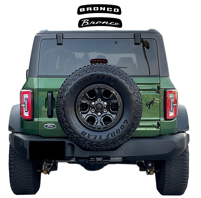 3RD Third Brake Light Decal Sticker Fits New Ford Bronco 2021 2022 2023 ...