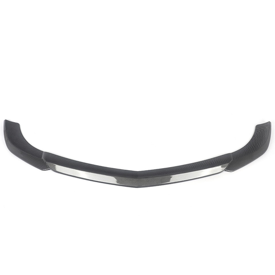 Carbon Look Front Spoiler Splitter Lip For 2011-2014 Benz W204 Sport ...