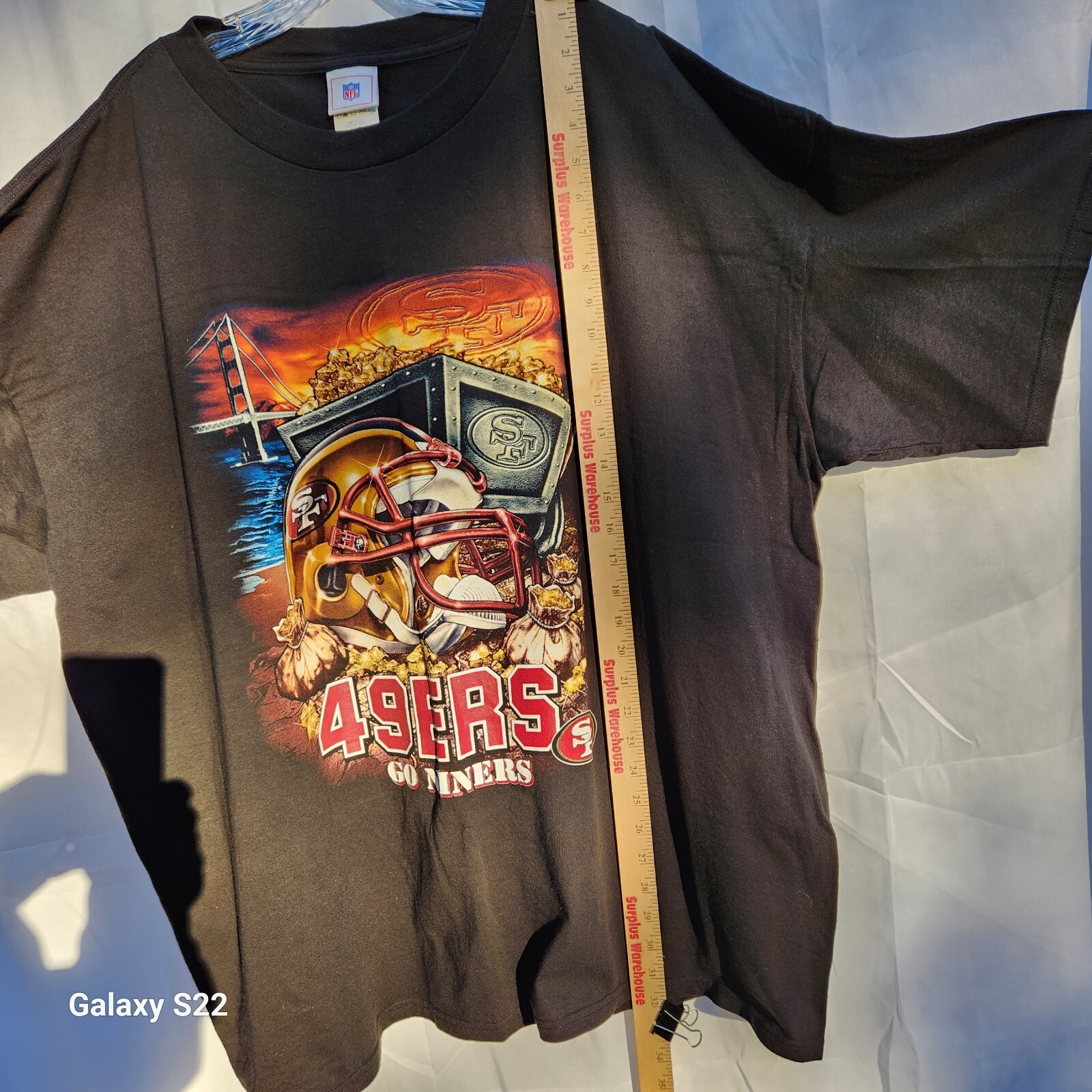Vintage 90s San Francisco 49ers Black Tee Shirt Size 3XL/ "Going For ...