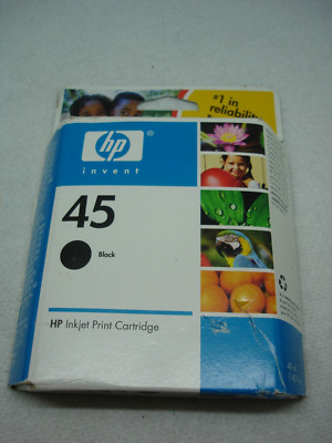 HP 45 Black Ink Printer Cartridge - Black-Expired 2008 | eBay
