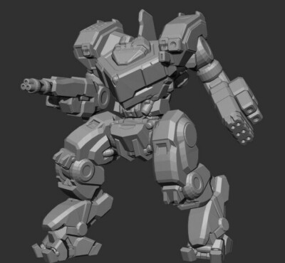 Huntsman Prime "Nobori-nin" - Alternate Battletech Mechwarrior ...