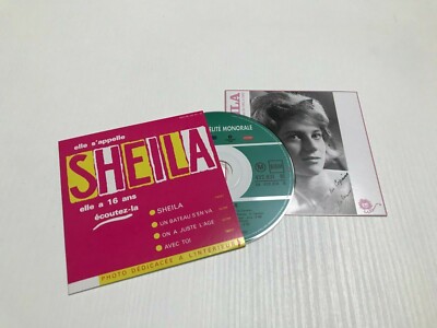 CD single replica 45T Sheila - Sheila + photo 2008 | eBay