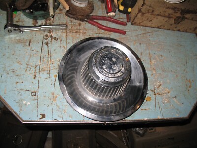 CHEVY CENTER HUB CAP 3925805 CORVETTE CAMARO CHEVELLE NOVA RALLY WHEEL ...