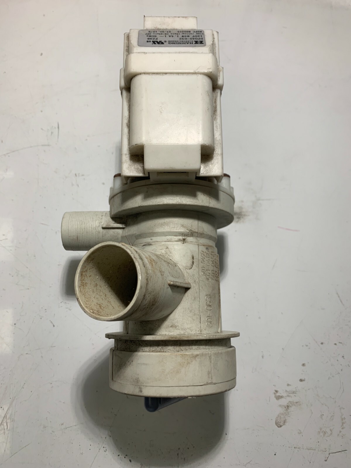 Washer Pump Drain Synchronous, 120V 60Hz, For Speed Queen P/N: 802623P ...