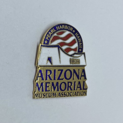 USS Arizona Memorial Museum Association Pearl Harbor Hawaii Lapel Pin ...