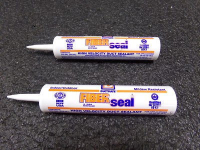 DUCTMATE Gray Low VOC Duct Sealant, Water, 10.5 oz. Cartridge, 2PK (TJ ...