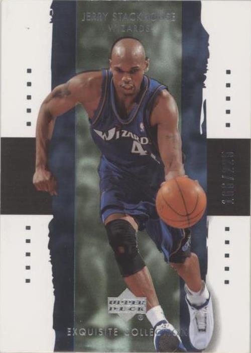 2003-04 Upper Deck Exquisite Collection - Jerry Stackhouse #42 /225 for ...