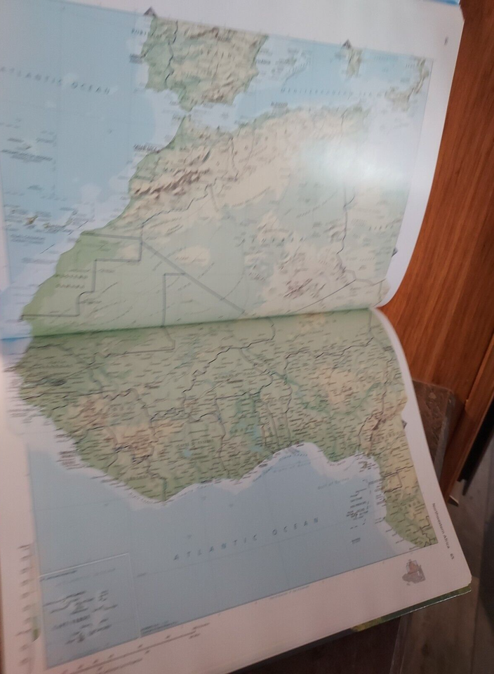 The World Book Atlas 2006 Rand McNally Planet Map Earth | eBay