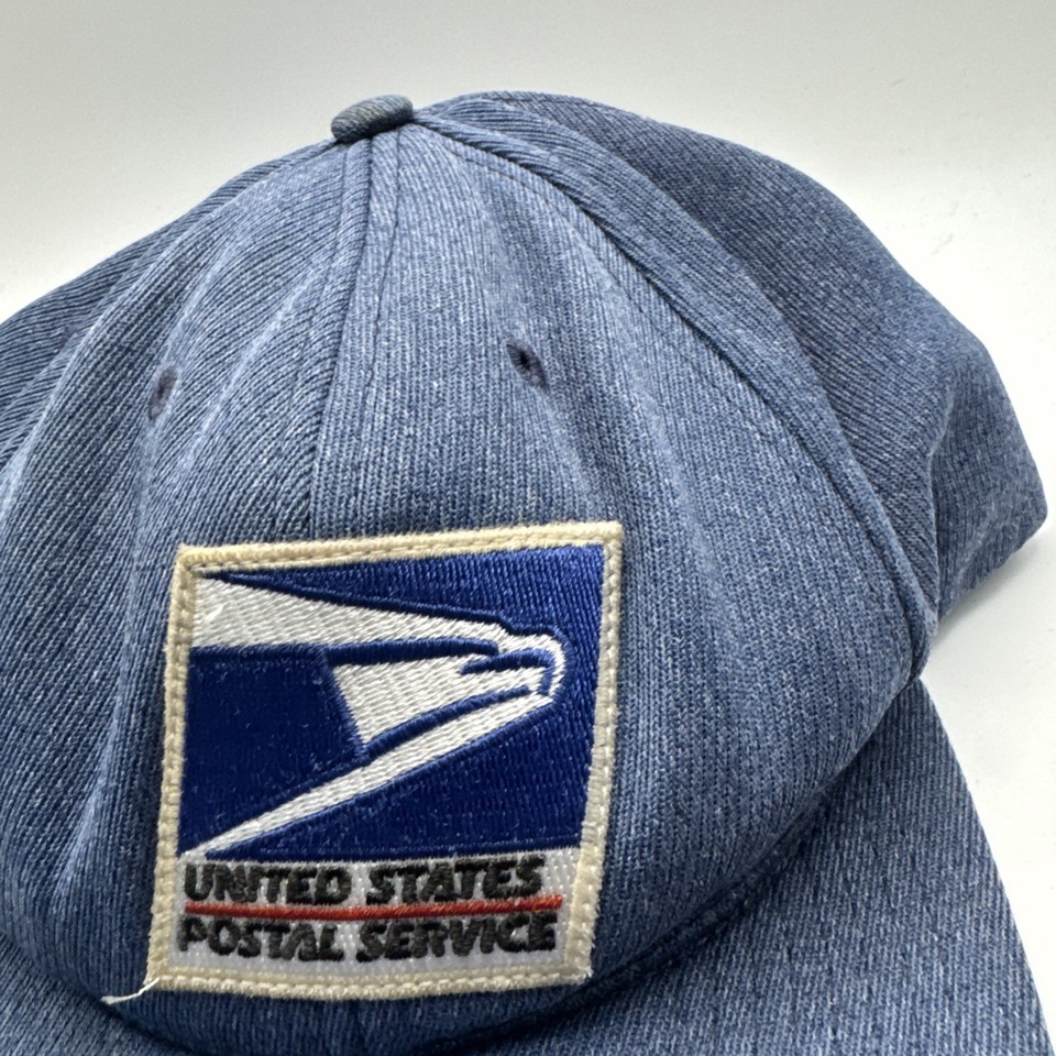 Vintage USPS US Mail Trucker Hat Snapback Cap Eagle Logo USA Made ...