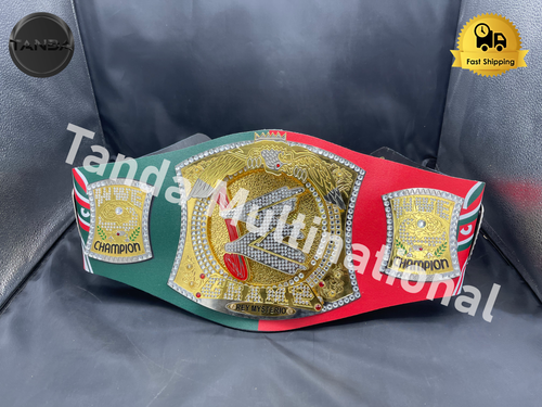 Custom Rey Mysterio Spinner World Heavyweight Championship Belt ...