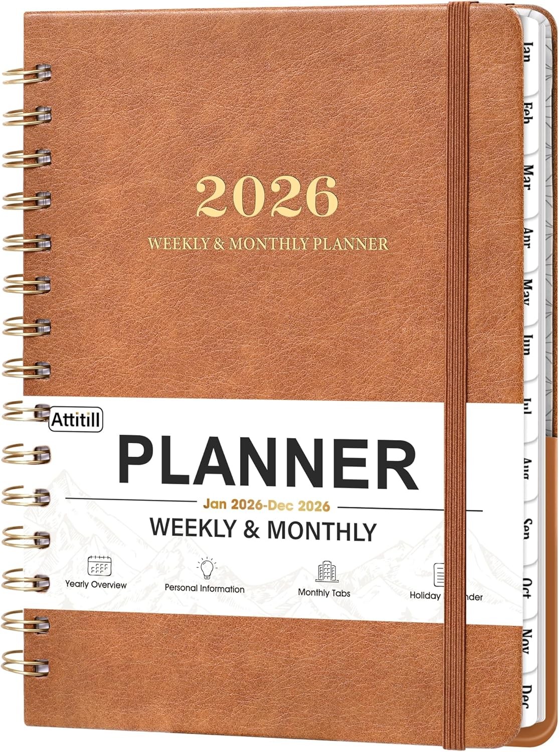 2026 Planner - 2026 Planner Weekly and Monthly, Jan. 2026