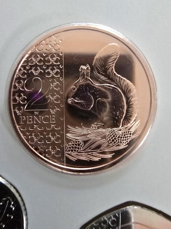 2023 Charles III Definitive Coin set Salmon 50p Privy Mark Charles III ...
