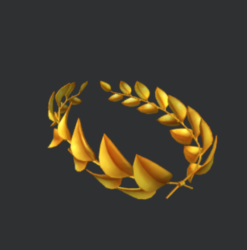 ROBL0X Special Effect GOLD Confetti Leaf Crown Toy Code ONLY *Sent in Messages* | eBay