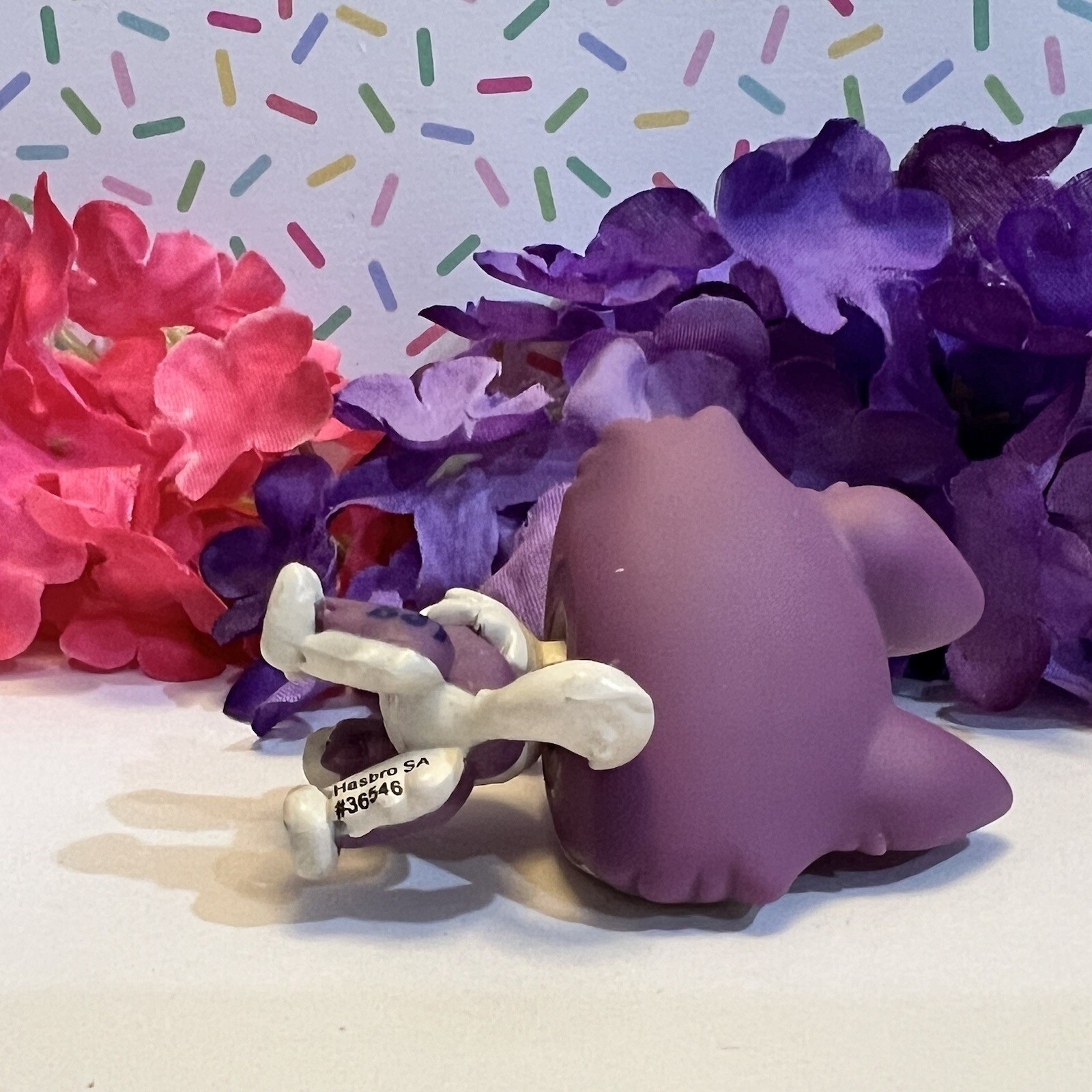 Authentic Littlest Pet Shop LPS 2297 Glitter Sparkle Husky Dog Wolf ...