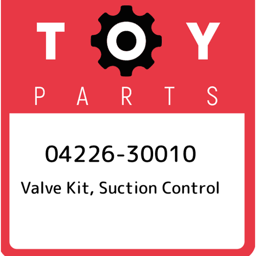 04226-30010 Toyota Valve kit, suction control 0422630010, New Genuine ...