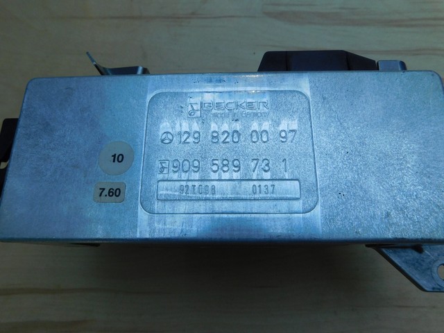 1991 MERCEDES R129 300sl Convertible Top Control Module Part ...