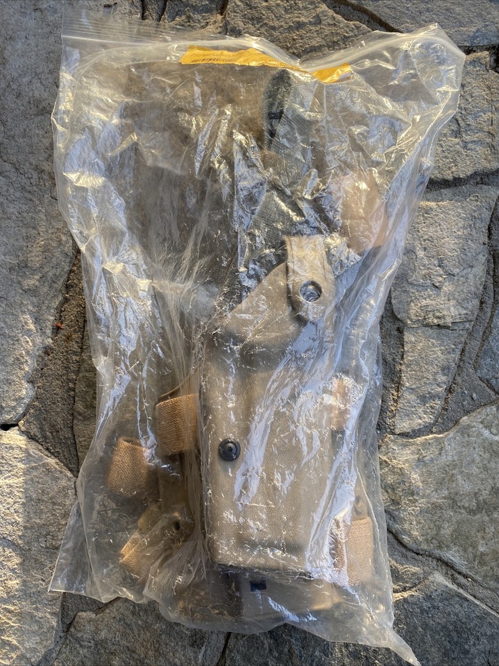 Safariland 1911 Colt M45A1 CQBP Railed, tactical leg holster RH -used ...