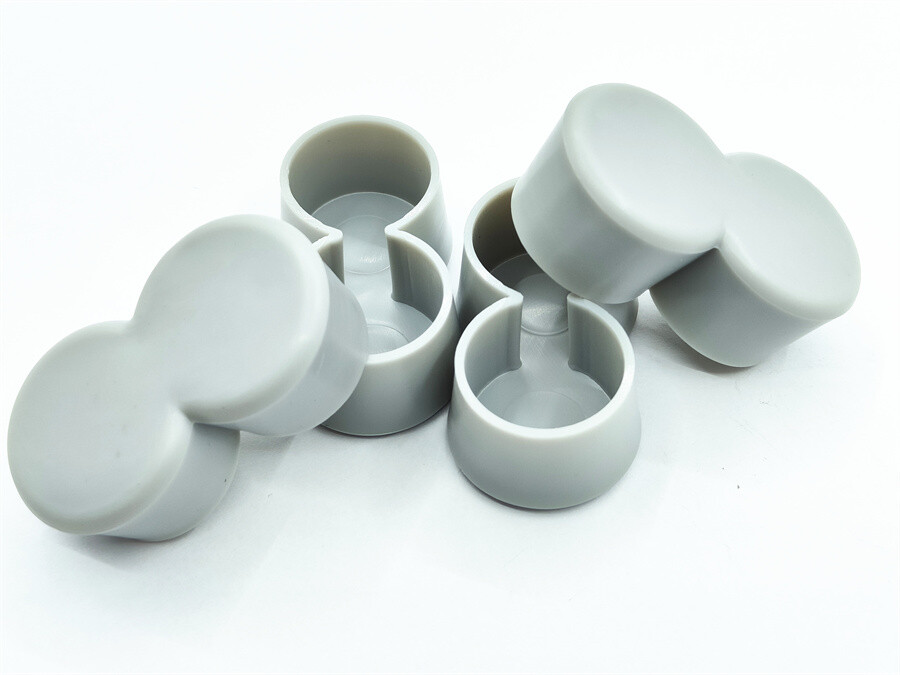 4Pcs Dual 1" Chair Table Leg Caps For 50s Diner Kitchen Table Tip ...