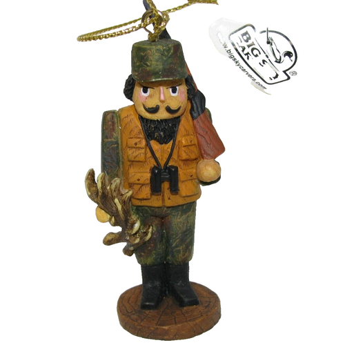 Big Sky Carvers Hunter Nutcracker Ornament | eBay