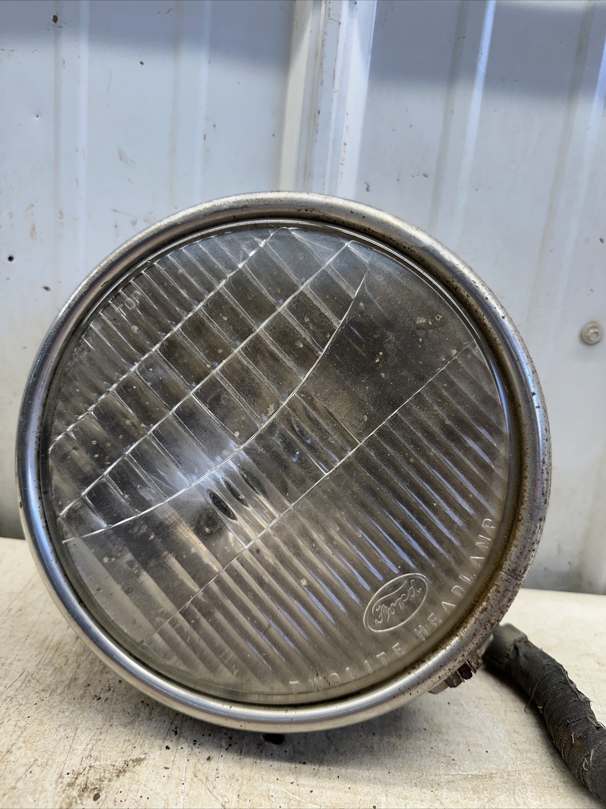 1930-1931 FORD MODEL A HEADLIGHTS CHROME ORIGINAL VINTAGE | eBay