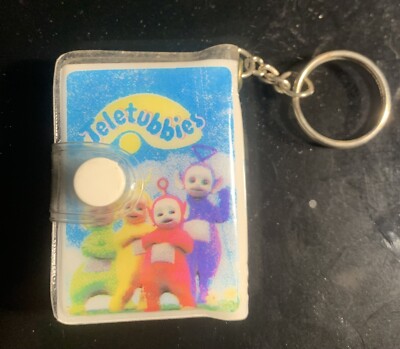 NEW: Vintage Teletubbies Keychain Notebook Mini Notebook Mini Keychain ...