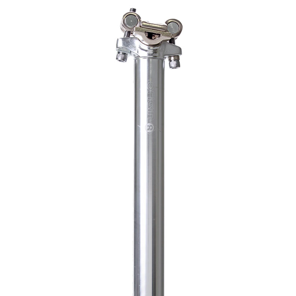 Origin-8 Pro Fit Forged Alloy Bicycle Seatpost Silver 27.2mm x 400mm ...