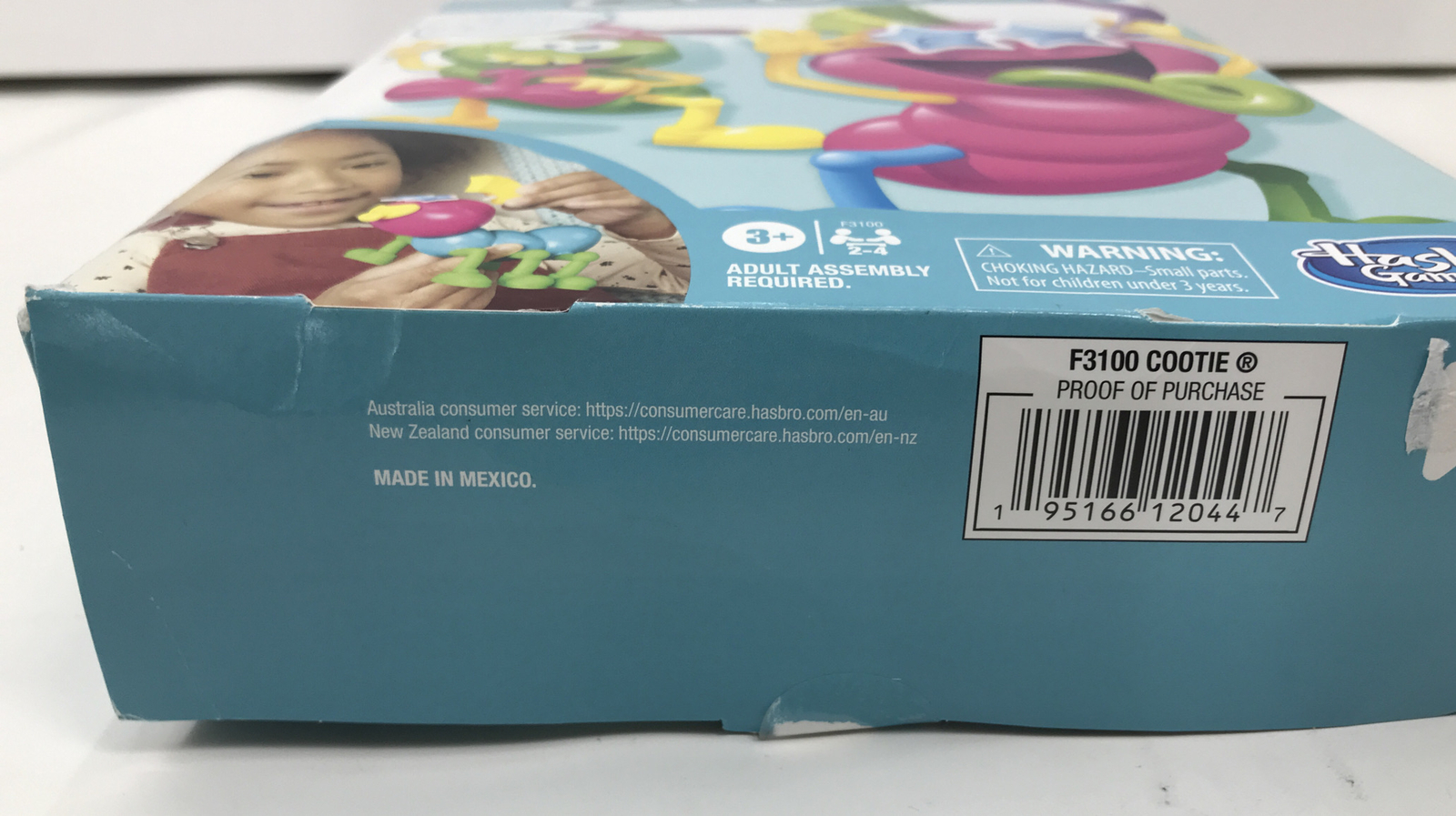 Hasbro Gaming Cootie Mixing and Matching Bug-Building Game for ...