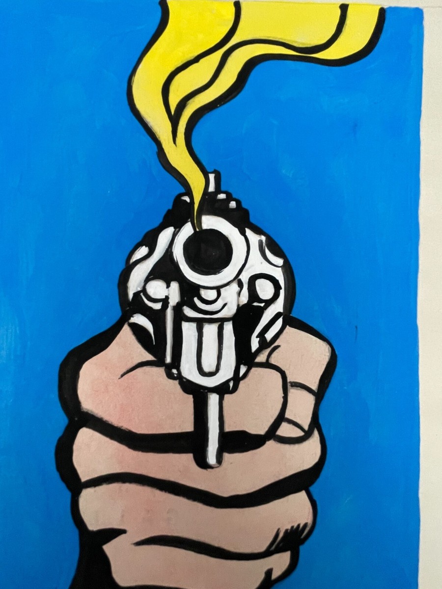 Gun Pop Art