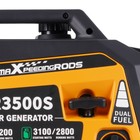 3500W Portable Super Quiet Dual Fuel Inverter Generator Electric Start ...