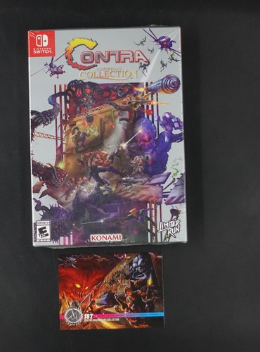 CONTRA ANNIVERSARY COLLECTION classic Edition limited switch run games ...