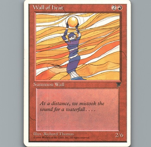 Magic The Gathering MTG - Wall of Heat - Chronicles 1995 READ | eBay