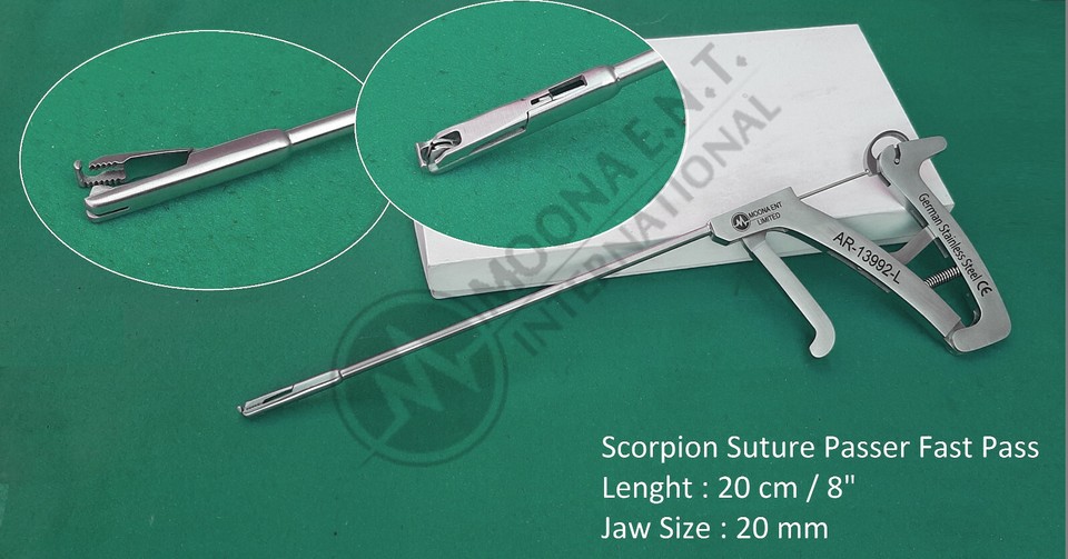 Arthrex Type Scorpion Suture Passer Straight,20cm Length Orthopedics ...