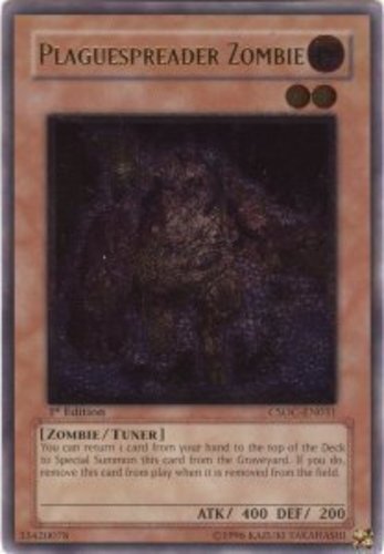 Yugioh: 1x Plaguespreader Zombie - CSOC-EN031 - Ultimate Rare - 1st ...