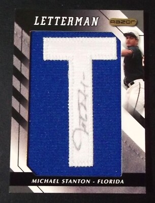Rc Jersey Patch Giancarlo Stanton Auto 2008 Mike Stanton Auto Rookie ...