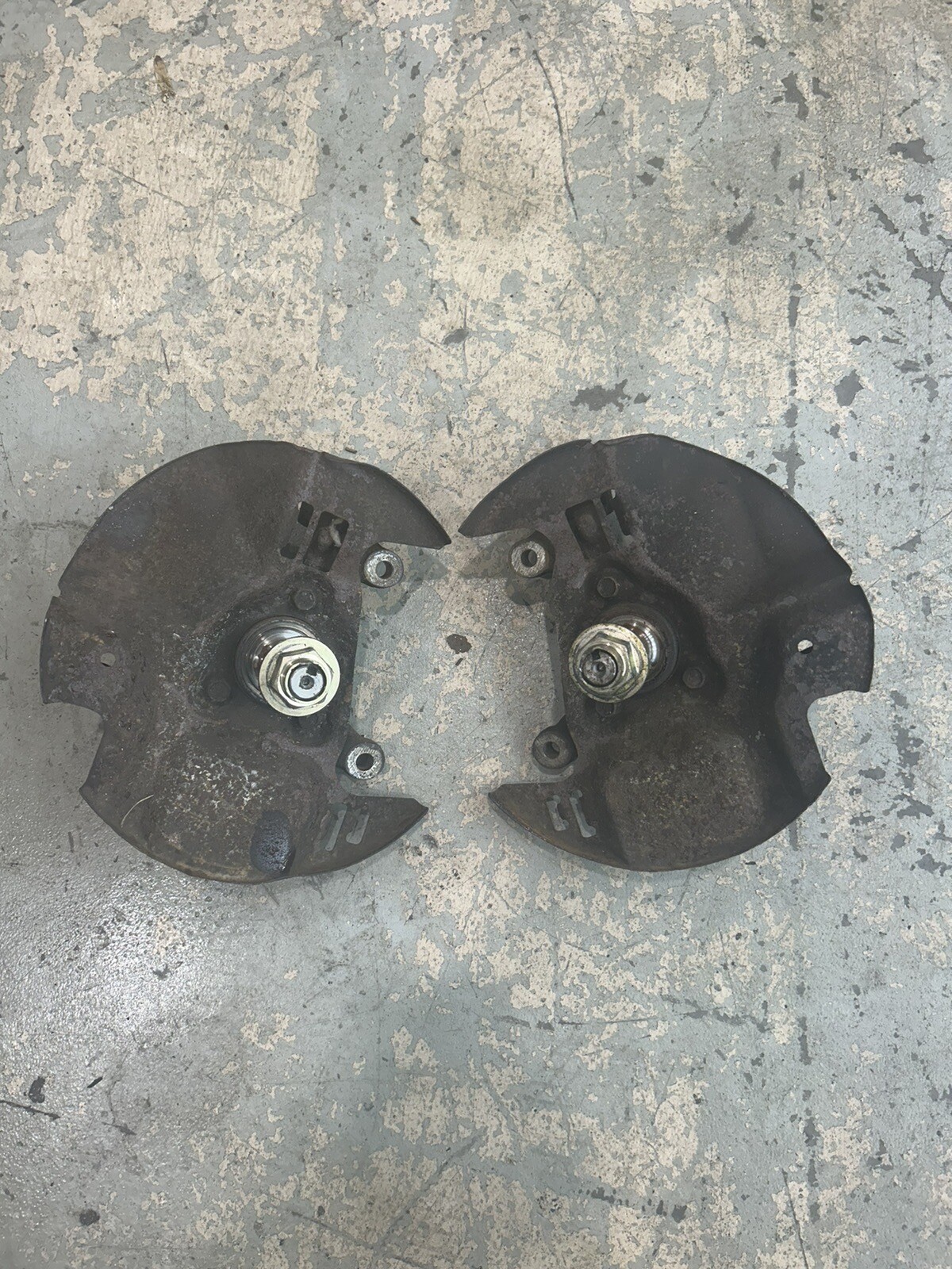 1990-1993 Mazda Miata Front Spindle Hub Knuckle Pair Left & Right 90-93 ...