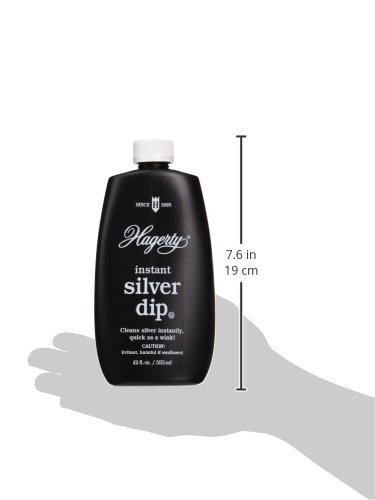 Hagerty Instant Silver Dip - Silver Cleaner and Heavy Tarnish Remover ...